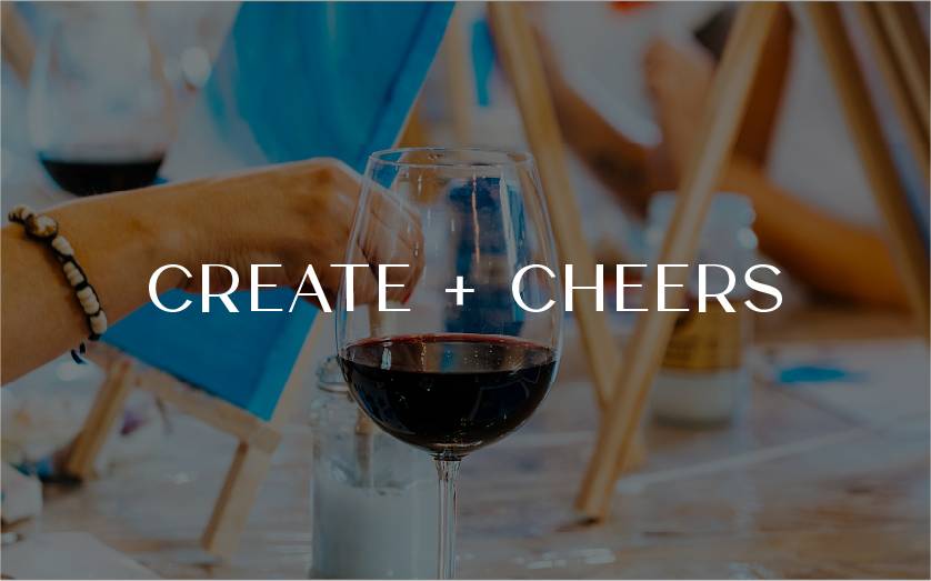 Create & Cheers! Guided Painting Experience • Buttermilk Falls Inn & Spa